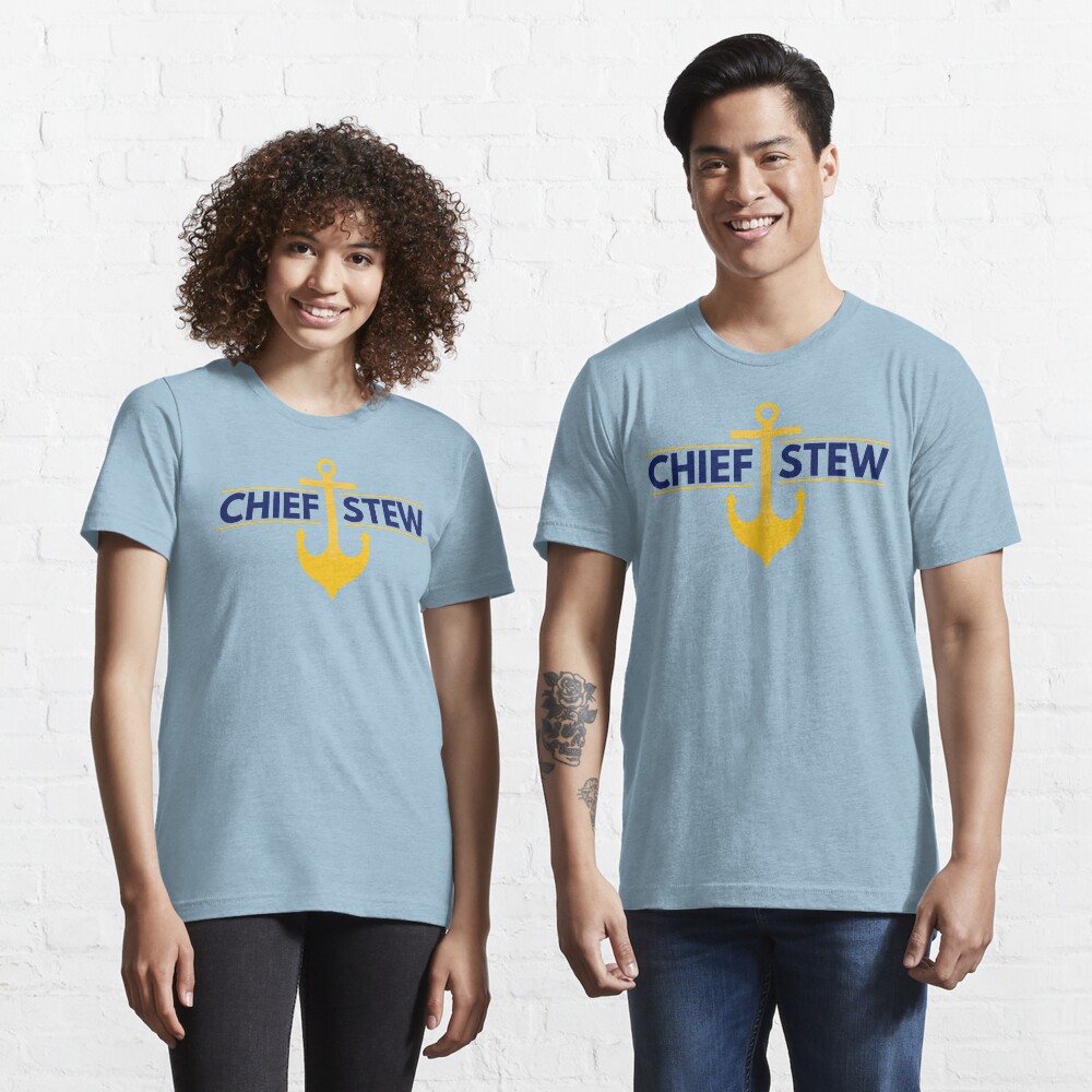 "Chief Stew AKA Chief Stewardess" T-shirt for Sale by reallyrealnow ...