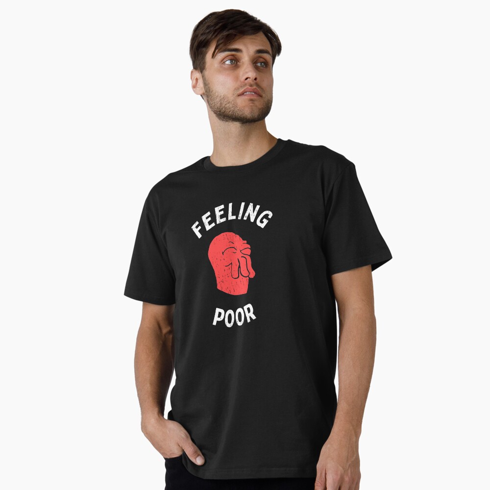 "Feeling Poor" Sticker for Sale by SpaceDat120 | Redbubble