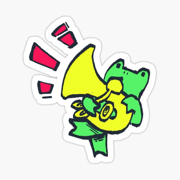 "Tuba Froggy (Funny Frogs)" Sticker for Sale by HeyMilkMann | Redbubble
