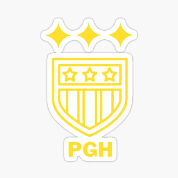 "Pittsburgh Legacy Shield Emblem" Sticker for Sale by PGH1974 | Redbubble