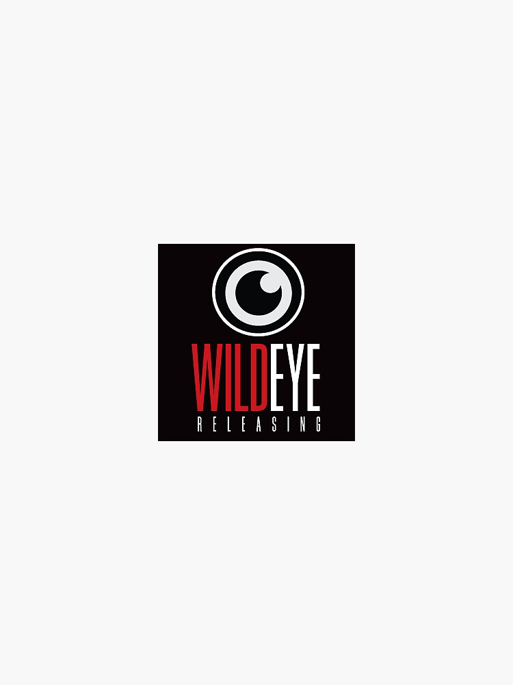 "Wild Eye Releasing logo" Sticker for Sale by wildeyemovies | Redbubble