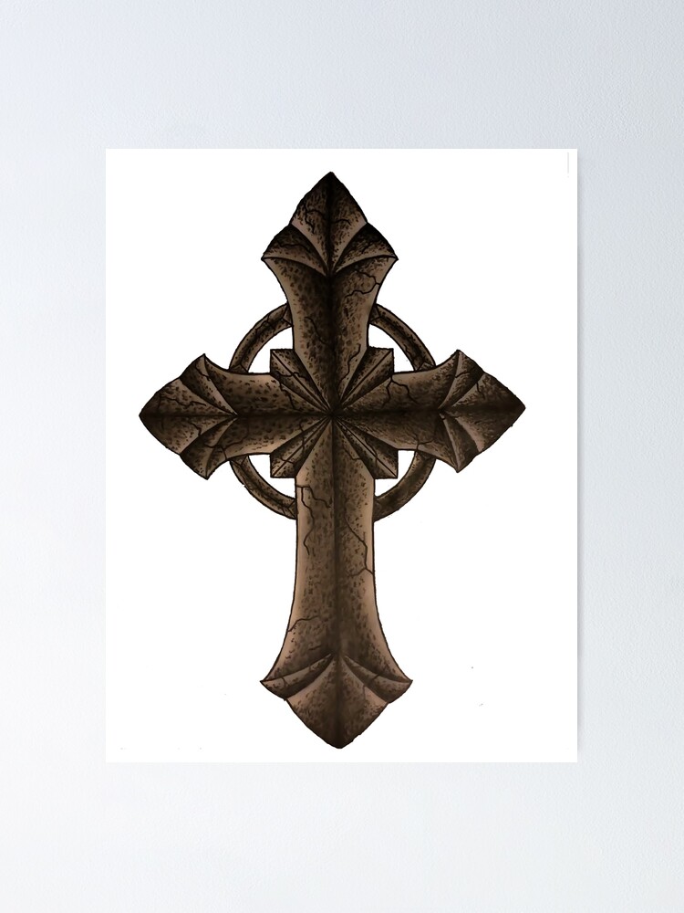 "Eternal Cross" Poster for Sale by Jailbirds | Redbubble