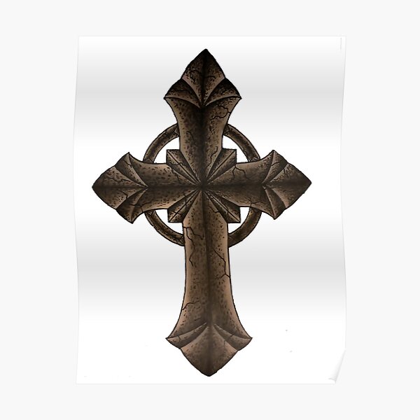"Eternal Cross" Poster for Sale by Jailbirds | Redbubble