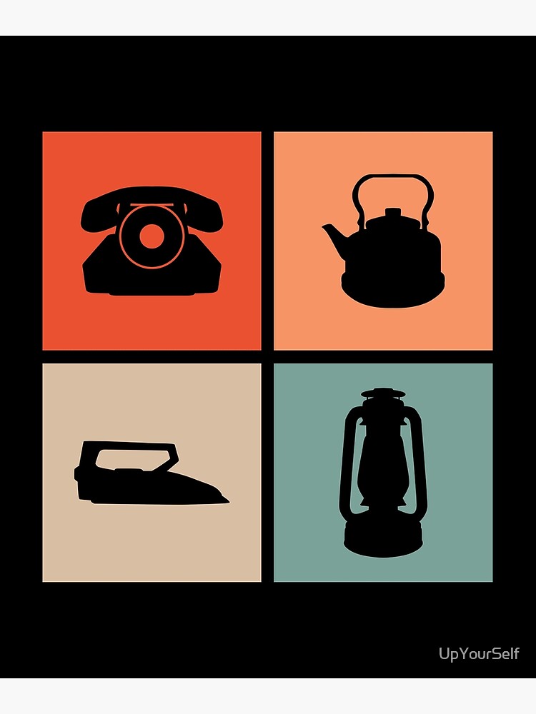 Retro Vintage Items Poster For Sale By UpYourSelf Redbubble retro-vintage-items-poster-for-sale-by-upyourself-redbubble