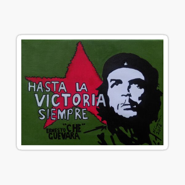 "Che Guevara" Sticker for Sale by CrossanArt | Redbubble