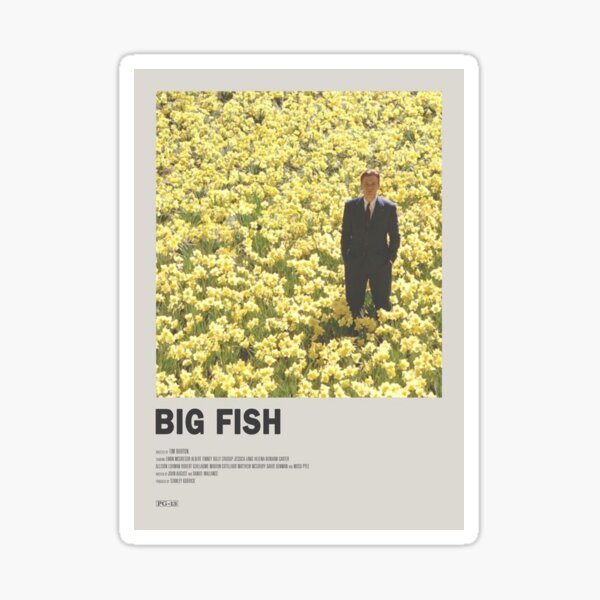 "Big Fish polaroid movie poster" Sticker for Sale by coolstuffyuh ...