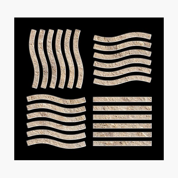 "The Fifth Element Earth Wind Water Fire Stones Sign Logo" Photographic ...