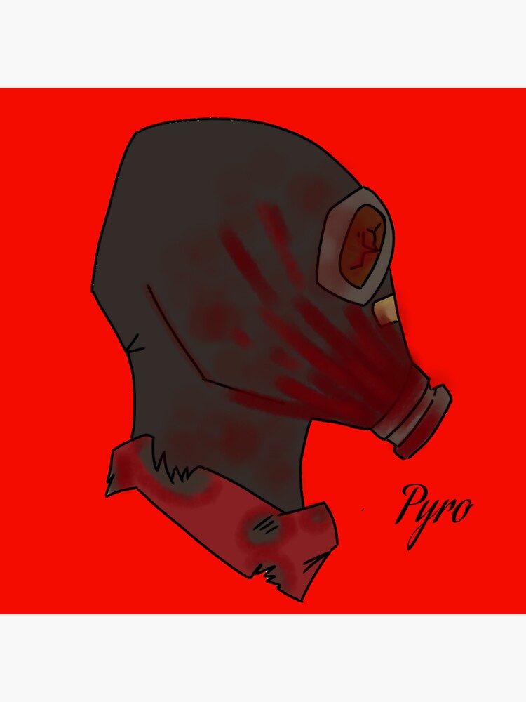 "Pyro" Sticker by spaceart5 | Redbubble
