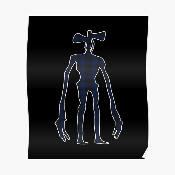 "Siren Head Costume for Kids Boys Red & Black" Poster by PinkyTree ...