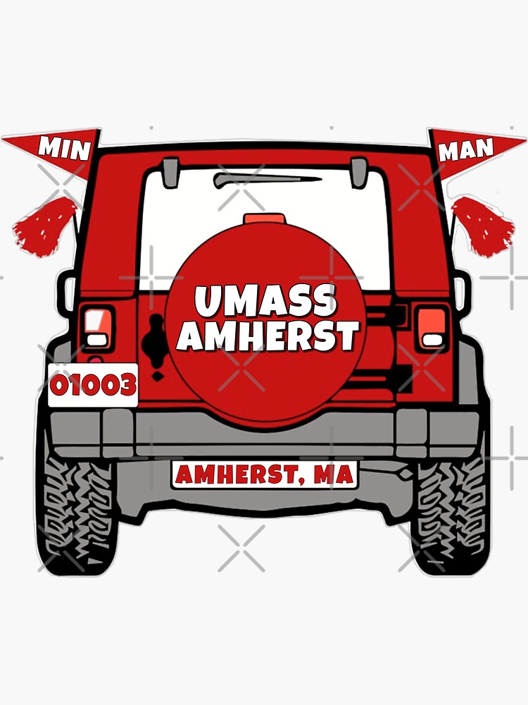 "Umass Amherst" Sticker by brookeee101 | Redbubble