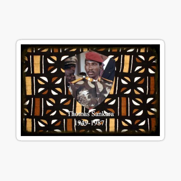 "Thomas sankara" Sticker for Sale by CodeAlbin | Redbubble