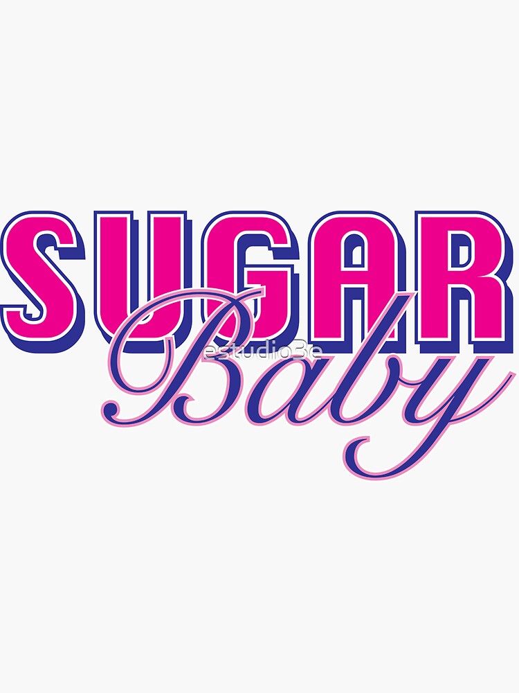 "Sugar baby" Sticker by estudio3e | Redbubble