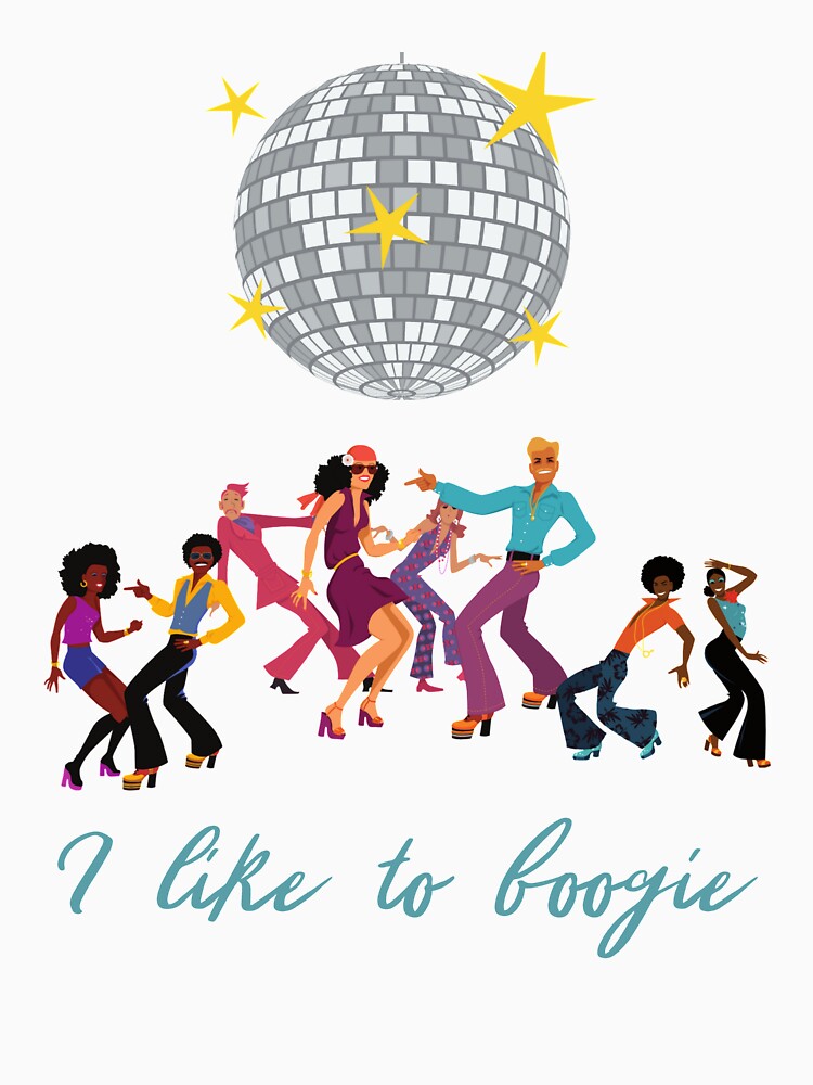 "I like to boogie" Relaxed Fit T-Shirt for Sale by Pixelcraftsmith ...