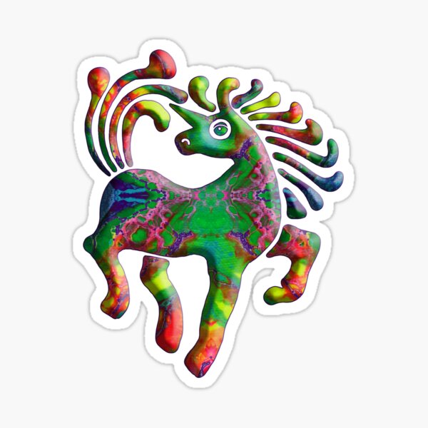"unicorn mosaic rainbow" Sticker for Sale by jrboyajian123 | Redbubble