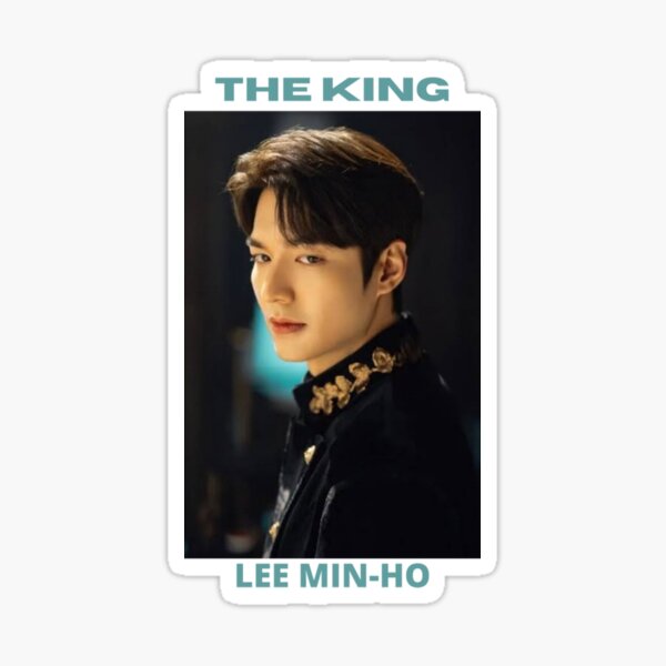 "The king lee min ho" Sticker for Sale by Mayrin78 | Redbubble