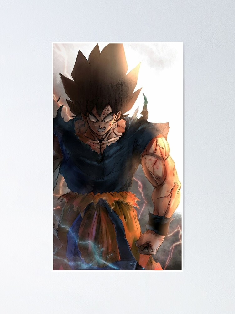"Goku Rage" Poster by KimetsuAshira | Redbubble