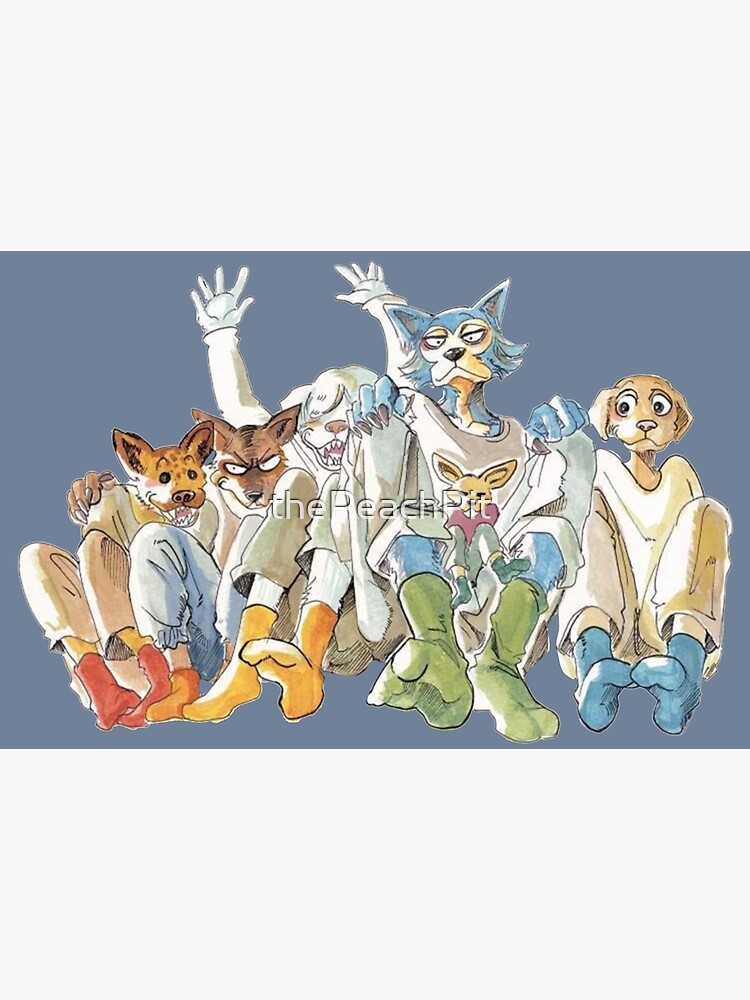 "Beastars Legoshi and Dormitory Friends Full Body Spread" Photographic ...