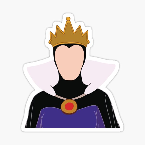 "Evil queen" Sticker for Sale by kd001614 | Redbubble