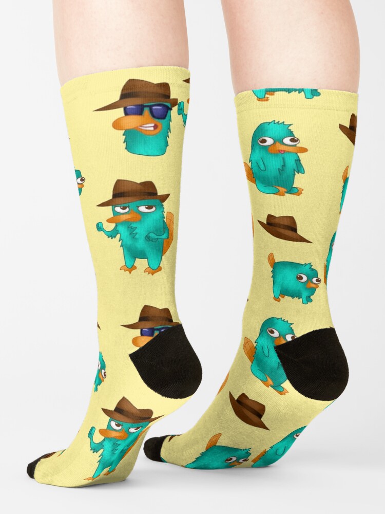 "Perry the Platypus!" Socks for Sale by MaryDrawsStuff | Redbubble