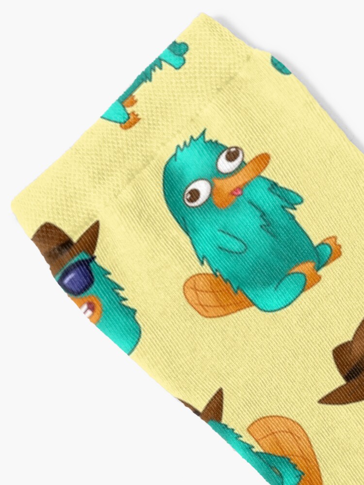 "Perry the Platypus!" Socks for Sale by MaryDrawsStuff | Redbubble