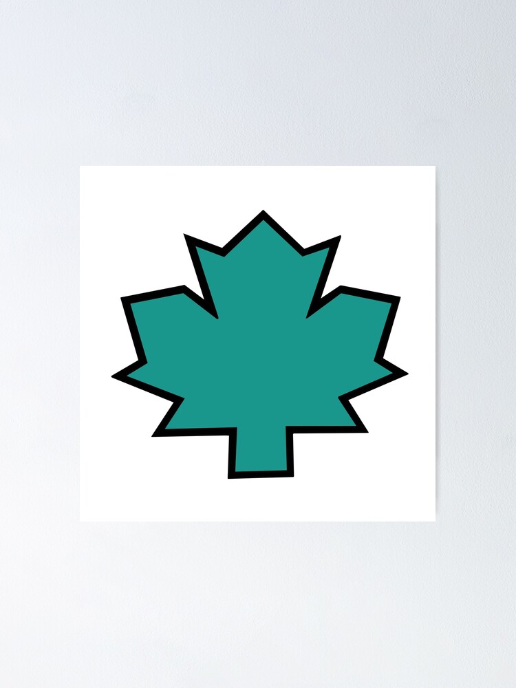 "Total Drama Island Owen Maple Leaf Emblem" Poster for Sale by ...