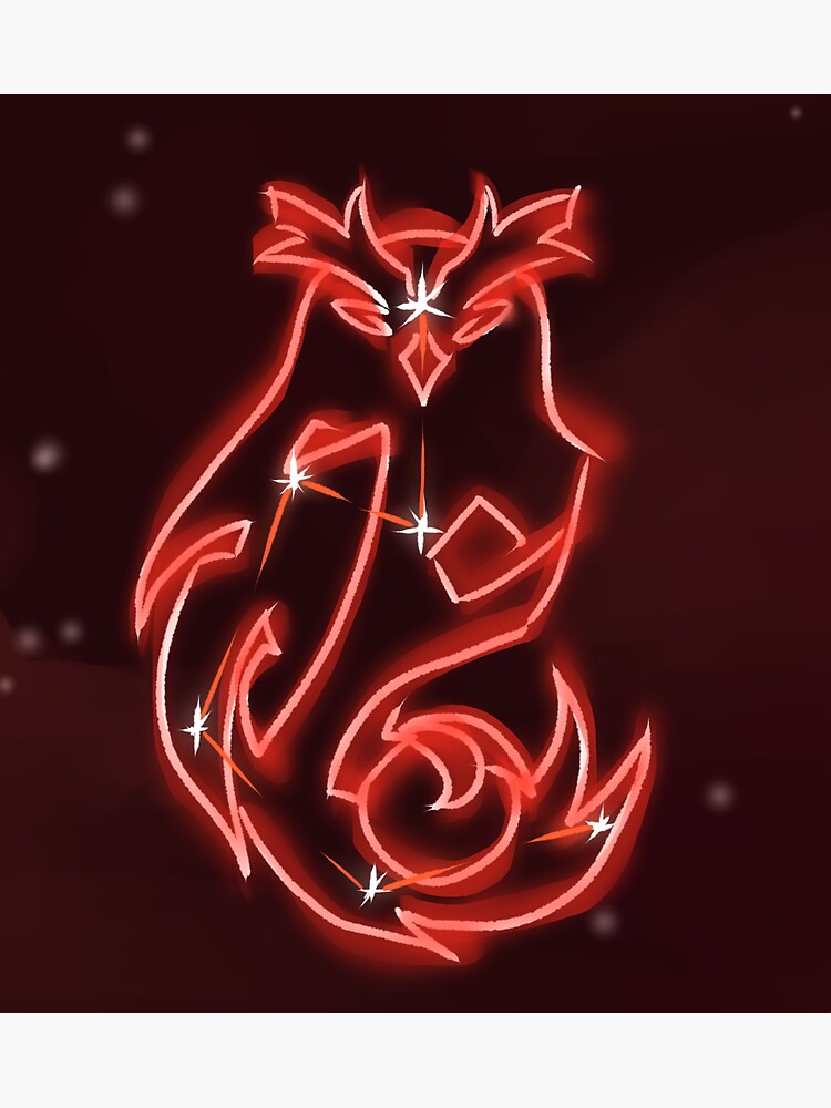 "Diluc Constellation" Sticker for Sale by neenernina | Redbubble