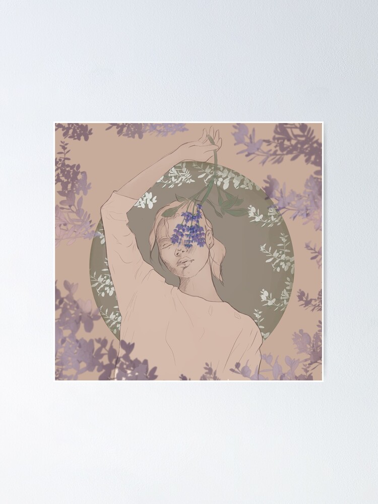 "Iris Caltwait Lavender and Heaven sticker print" Poster by JadesInks ...