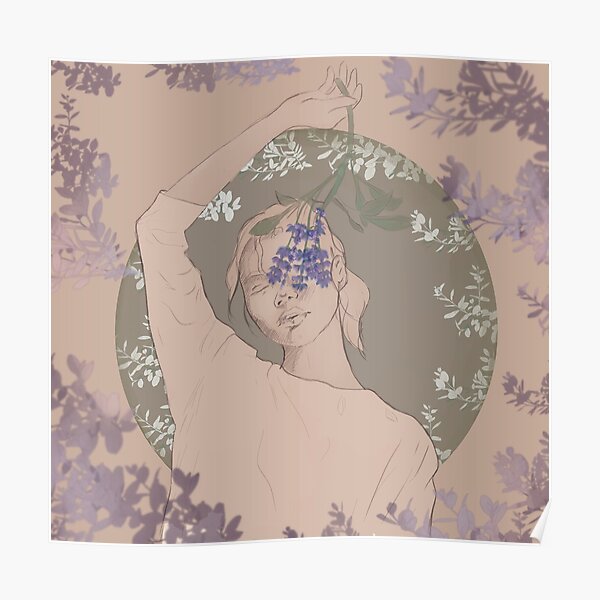 "Iris Caltwait Lavender and Heaven sticker print" Poster by JadesInks ...