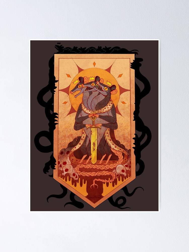 "Rattus Rex" Poster for Sale by SoroTrax | Redbubble