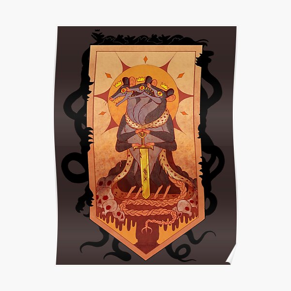 "Rattus Rex" Poster for Sale by SoroTrax | Redbubble