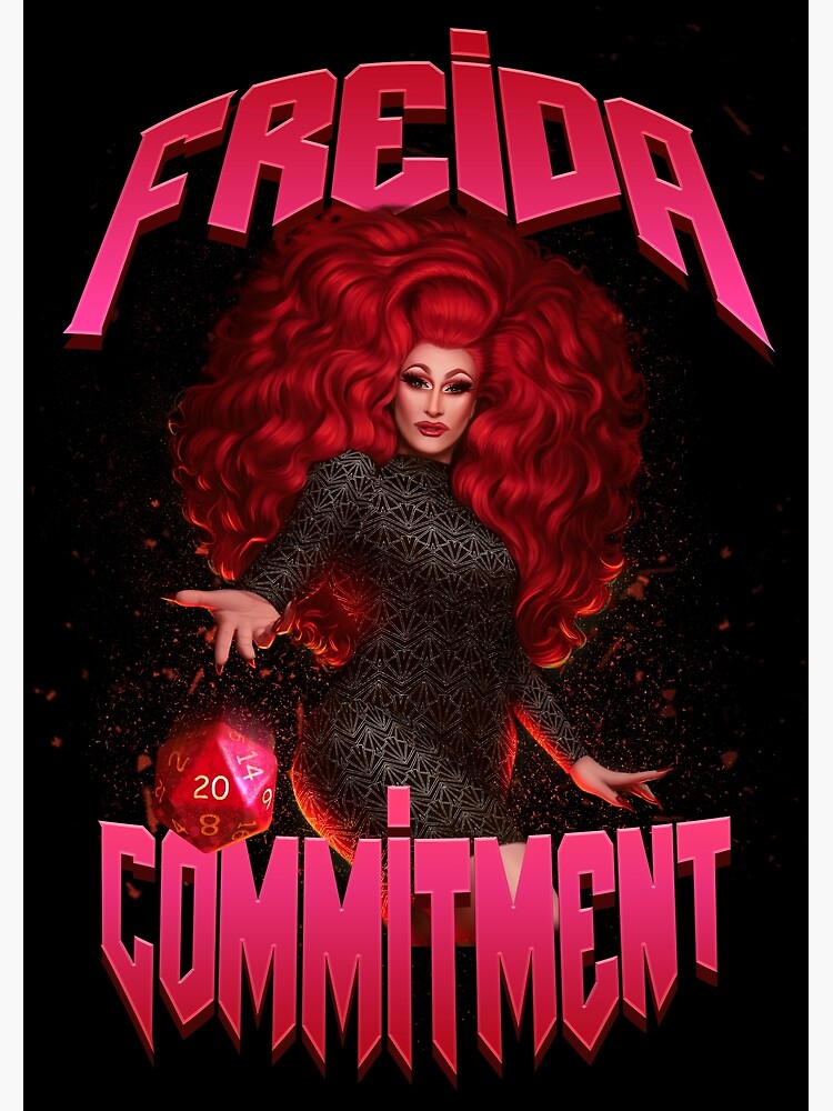 "Freida Commitment Dungeon Mistress" Art Print for Sale by ...