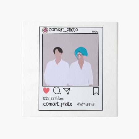 "2gether - Sarawat and Tine Photo Booth " Art Board Print by lemonya ...