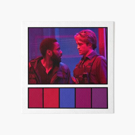 "Tenet neon color palette" Art Board Print for Sale by julietagz ...