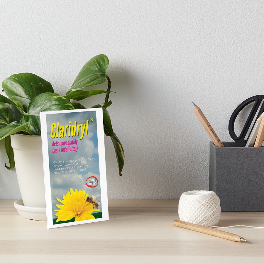 "Claridryl" Art Board Print by philpheburbs1 | Redbubble