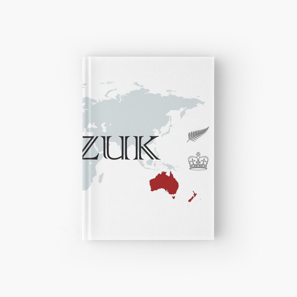 "CANZUK World Map with Symbols" Hardcover Journal for Sale by CANZUK ...
