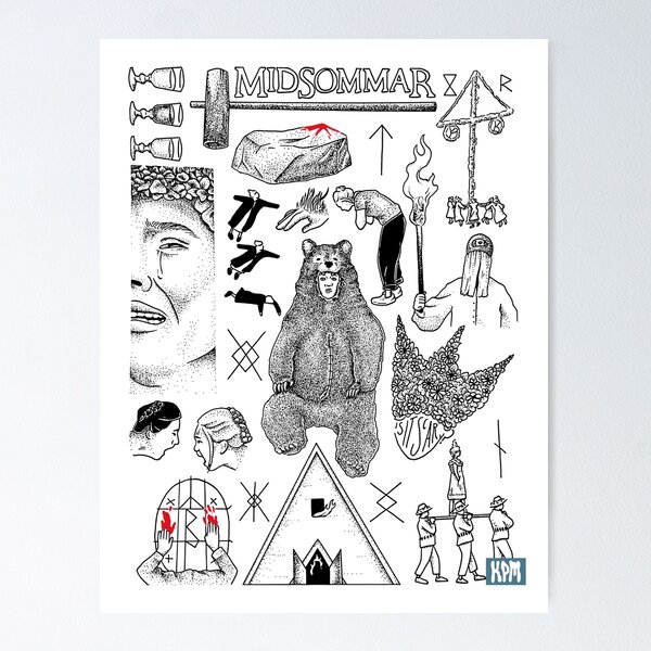 Midsommar Merch & Gifts for Sale | Redbubble