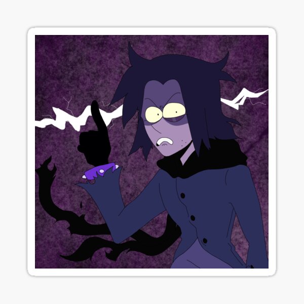 "Shadowy venomous " Sticker for Sale by Roargle | Redbubble