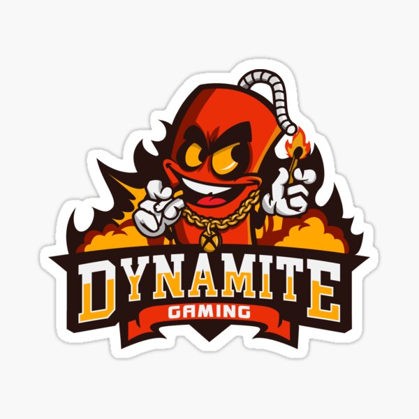"Dynamite Gaming - Dynamite Team" Sticker for Sale by ArtxcL | Redbubble