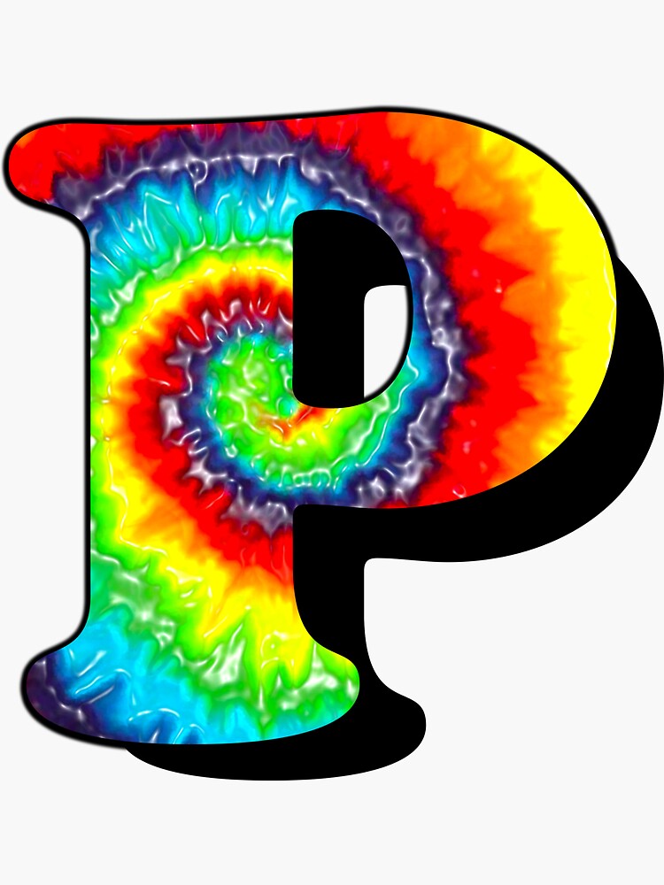 "P alphabet letter initial " Sticker for Sale by Mercurio-Design ...