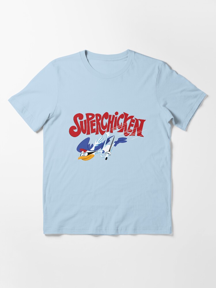 "Super Chicken" Essential T-Shirt for Sale by GraficBakeHouse | Redbubble