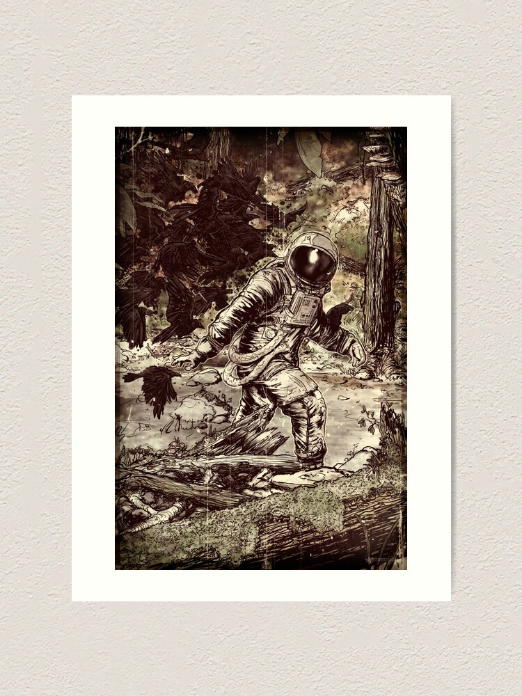 "Spaceman" Art Print by trexjones | Redbubble