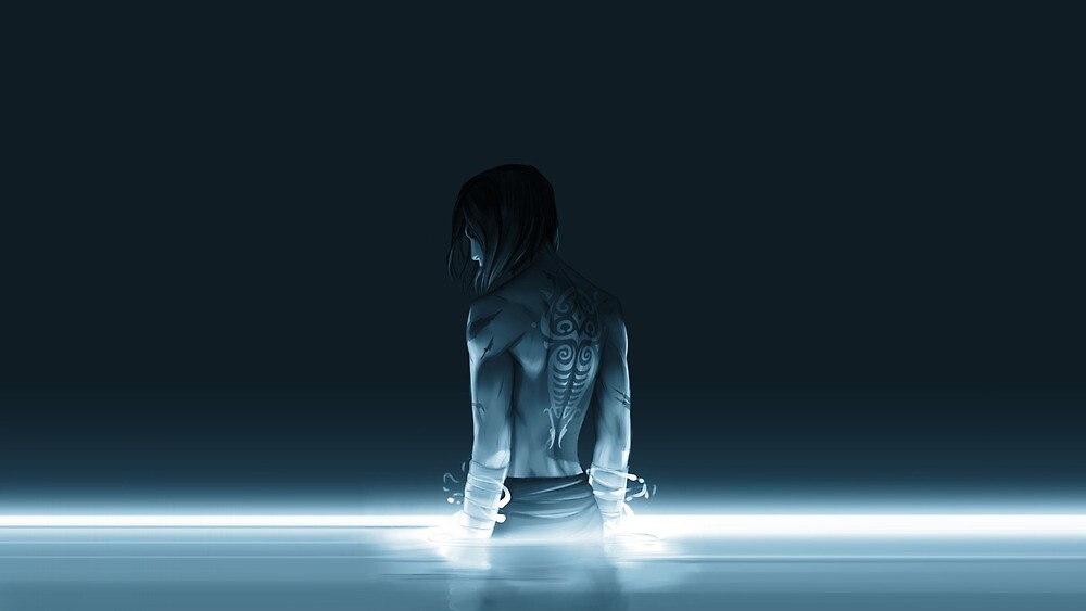 "Legend of Korra with Raava" by blightning65 | Redbubble