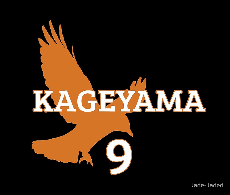 "Kageyama #9 Karasuno Volleyball Team" by Jade-Jaded | Redbubble
