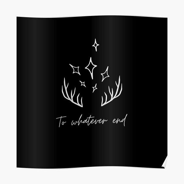 "To Whatever end, grey and black, quote Throne of Glass, Sarah J. Maas ...