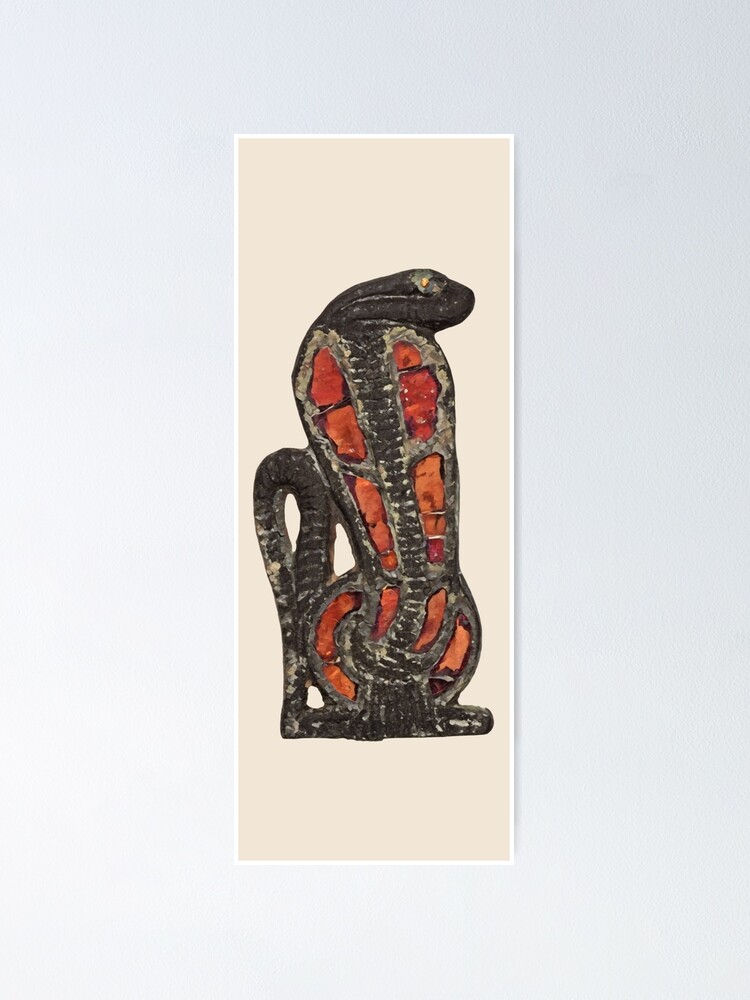 "Uraeus and shen (2) (on cream)" Poster for Sale by DotorEaon | Redbubble