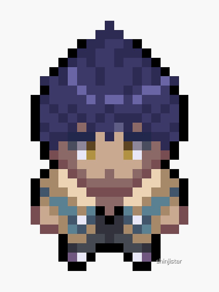 "pkmn swsh overworld sprite hop" Sticker for Sale by shinjistar | Redbubble