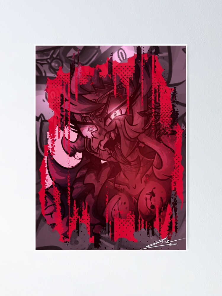 "Ruby The Clown [Bloody Rage]" Poster for Sale by Ninapieta | Redbubble