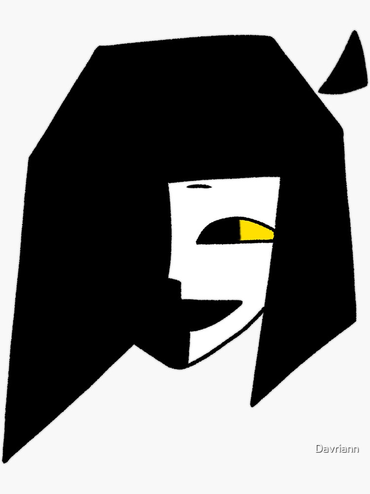 "ENA (Yellow-side Version)" Sticker by Davriann | Redbubble