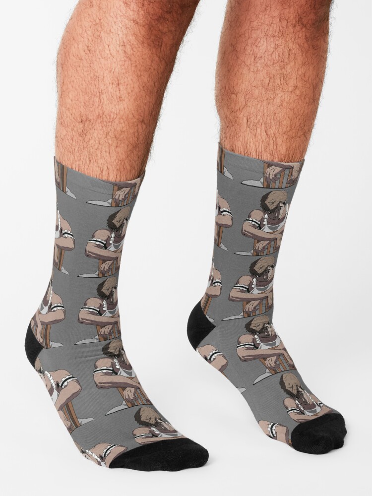 "Killing Stalking - Maid Sangwoo " Socks by jenartfart | Redbubble