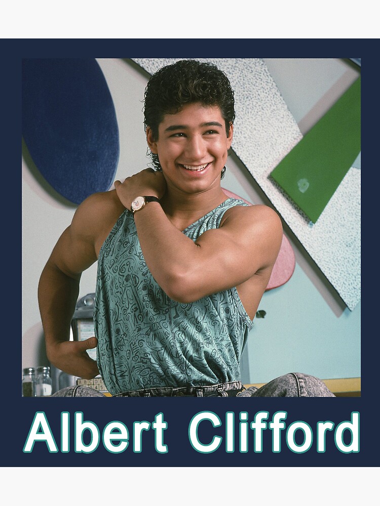 "A.C. Slater Albert Clifford Saved By The Bell" Sticker for Sale by ...